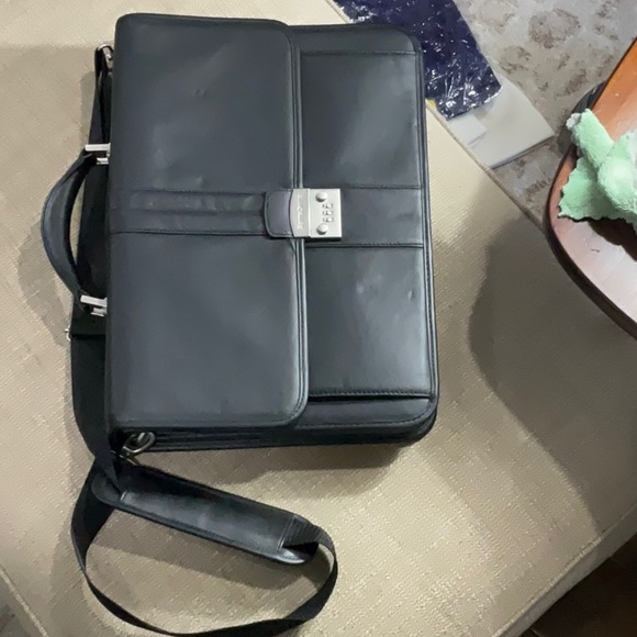 Samsonite | Bags | New Nappa Leather Locking Samsonite Briefcase | Poshmark